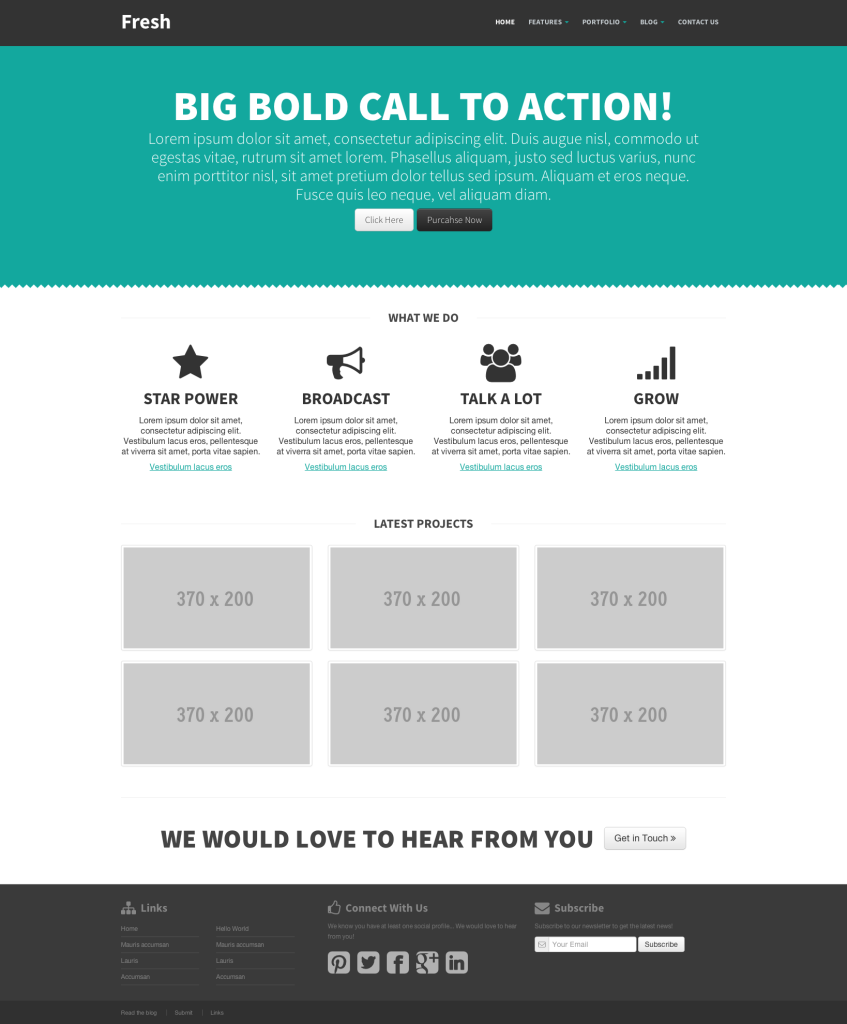 Bootstrap Home Page Template Free Download BEST HOME DESIGN IDEAS